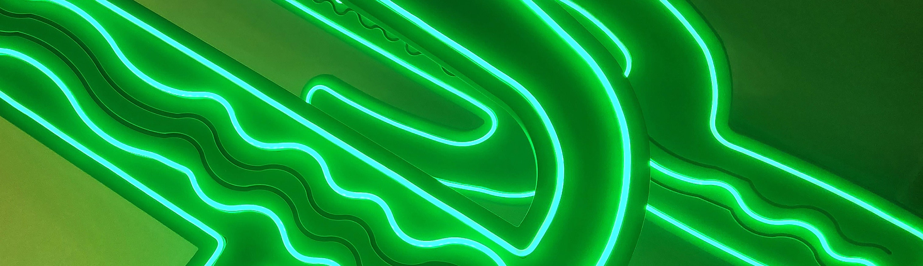 Installation – Scribble - LED Neon signage