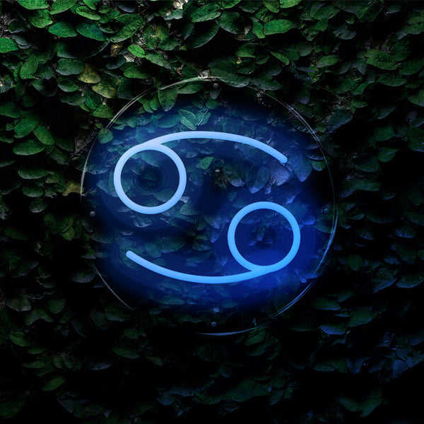 Cancer Zodiac Neon Signage – Scribble - LED Neon signage